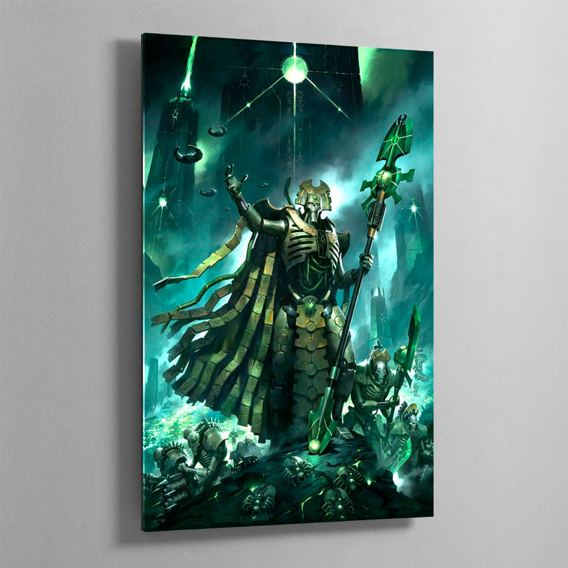 Codex Necrons Cover Art (10th Edition) - Warhammer Art