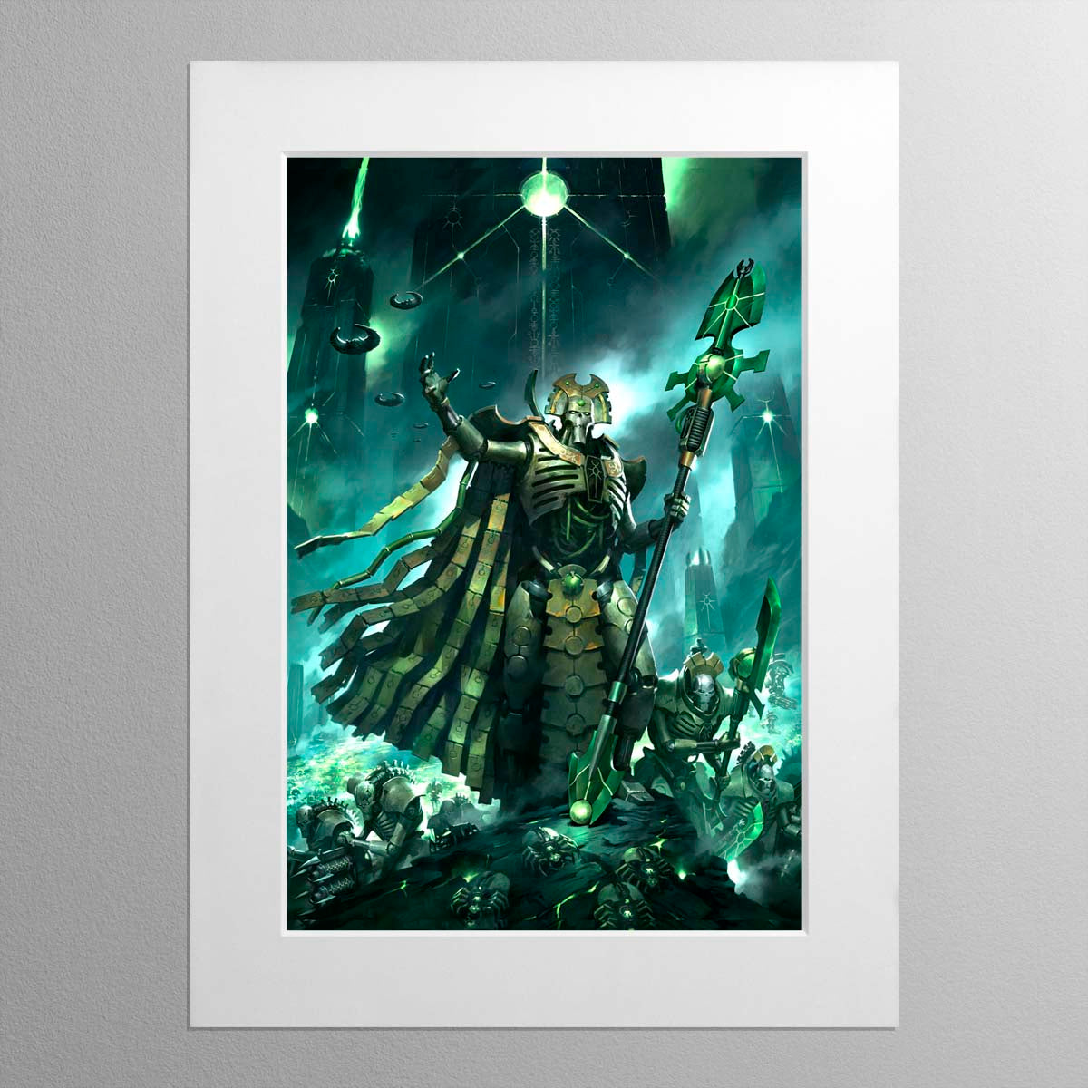 Codex Necrons Cover Art (10th Edition) Art Print – Warhammer 40K ...