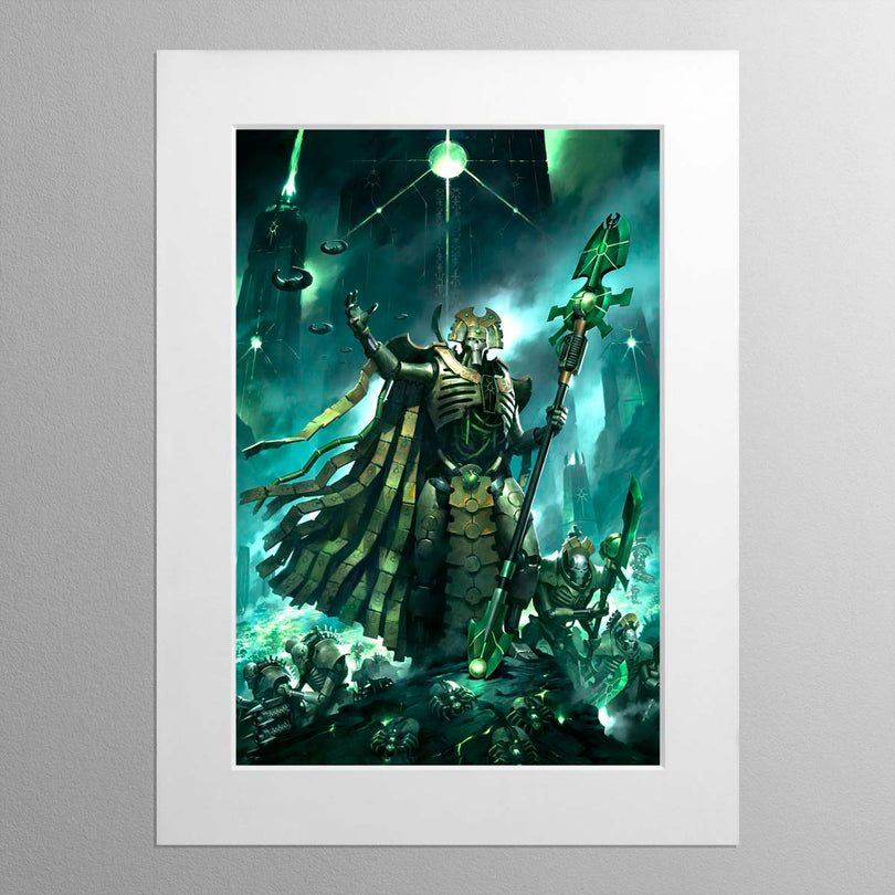 Codex Necrons Cover Art (10th Edition) Art Print – Warhammer 40K ...