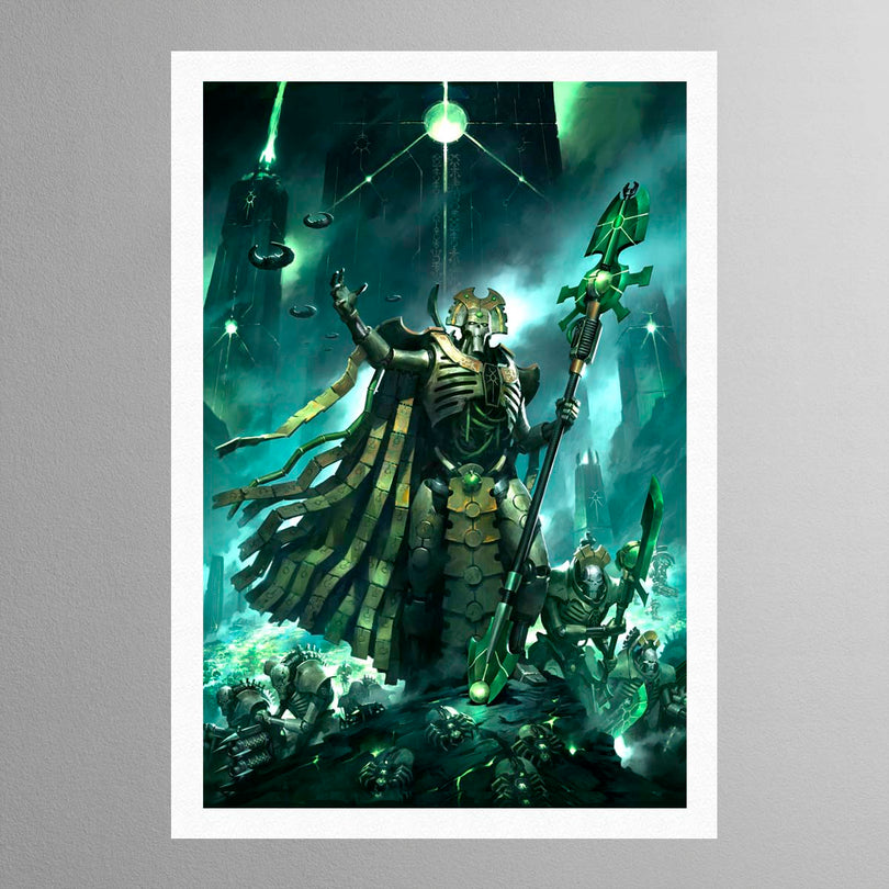 Codex Necrons Cover Art (10th Edition) Art Print – Warhammer 40K ...