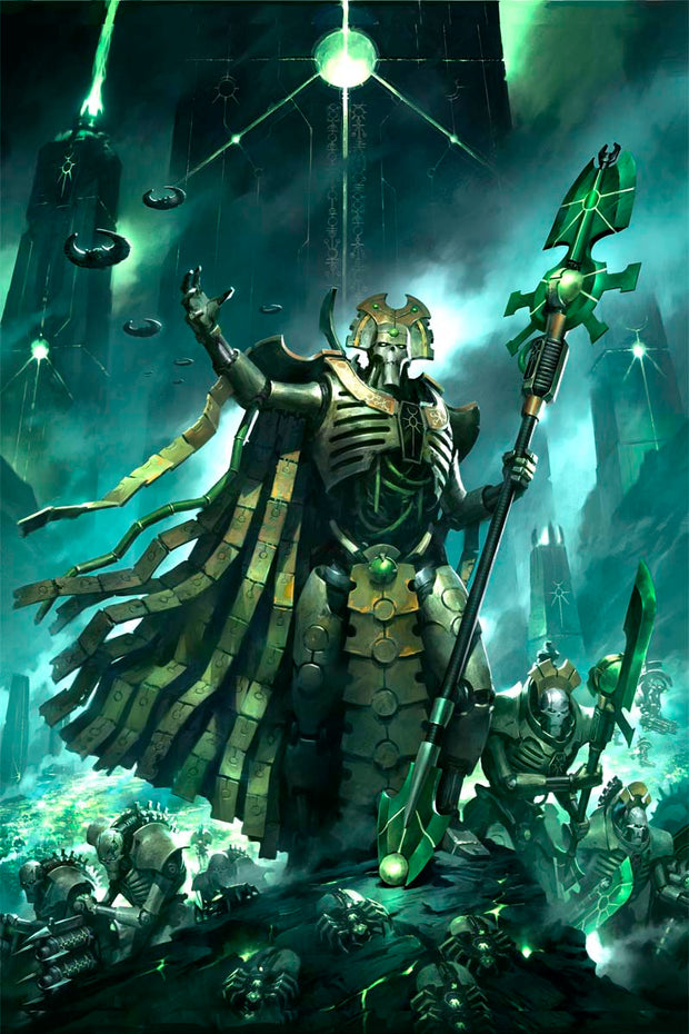 Codex Necrons Cover Art (10th Edition) Art Print – Warhammer 40K ...