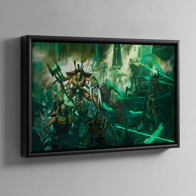 Codex Necrons Cover Art (9th Edition) - Warhammer Art