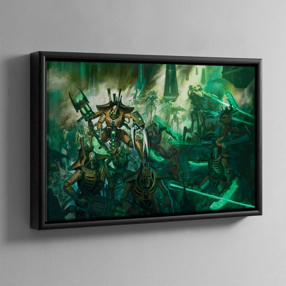 Codex Necrons Cover Art (9th Edition) - Warhammer Art