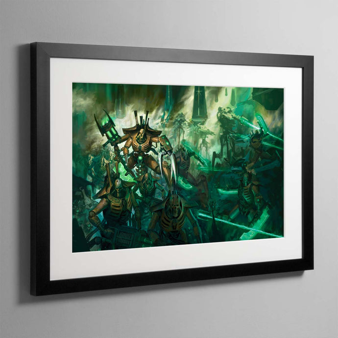 Codex Necrons Cover Art (9th Edition) Art Print – Warhammer 40K ...