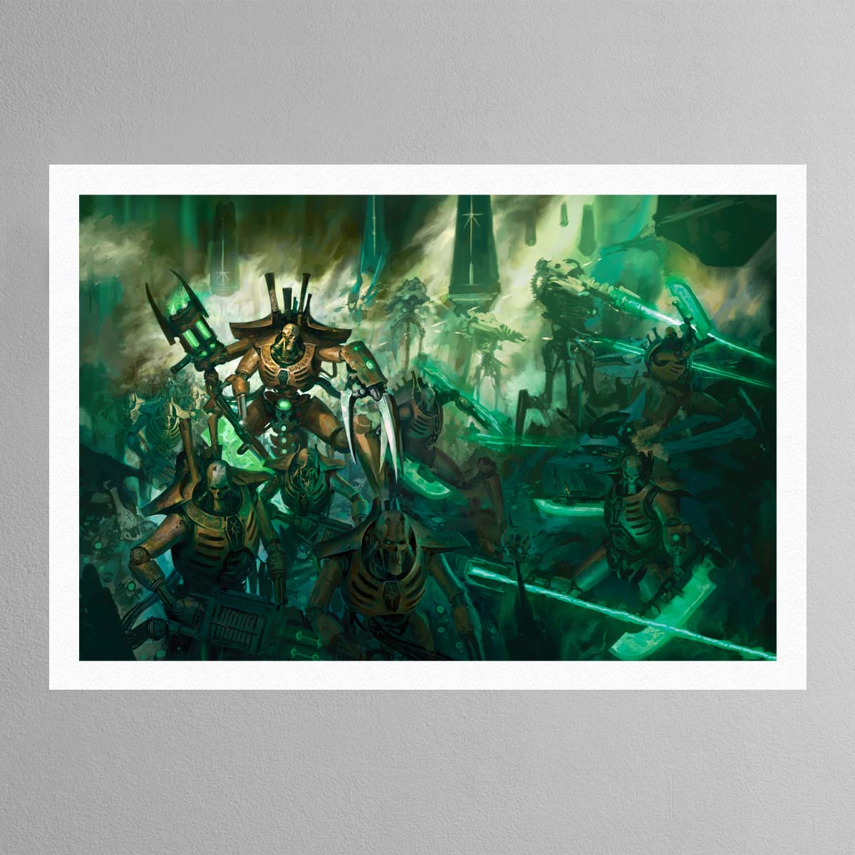 Codex Necrons Cover Art (9th Edition) Art Print – Warhammer 40K ...