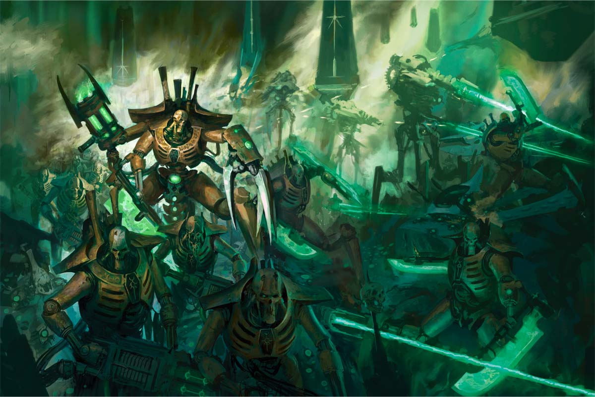Codex Necrons Cover Art (9th Edition) Art Print – Warhammer 40K ...