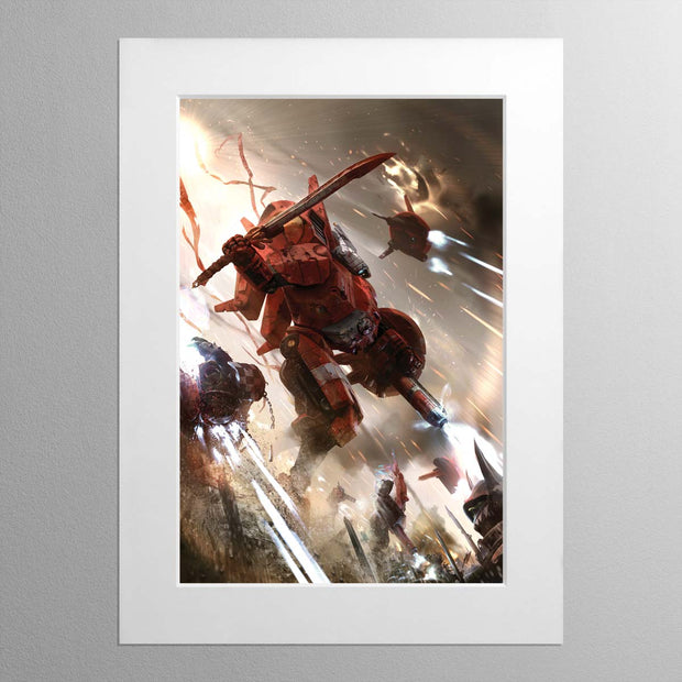 Commander Farsight Art Print – Warhammer 40K Collectible – Warhammer Art