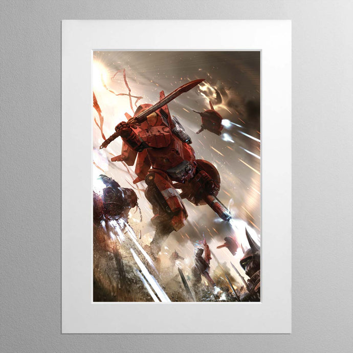 Commander Farsight Art Print – Warhammer 40K Collectible – Warhammer Art