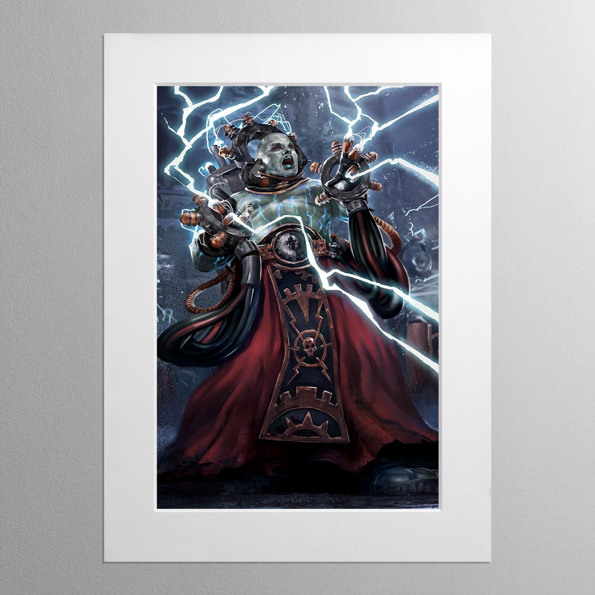 Corpuscarii Electro-Priest Art Print – Warhammer 40K Collectible ...