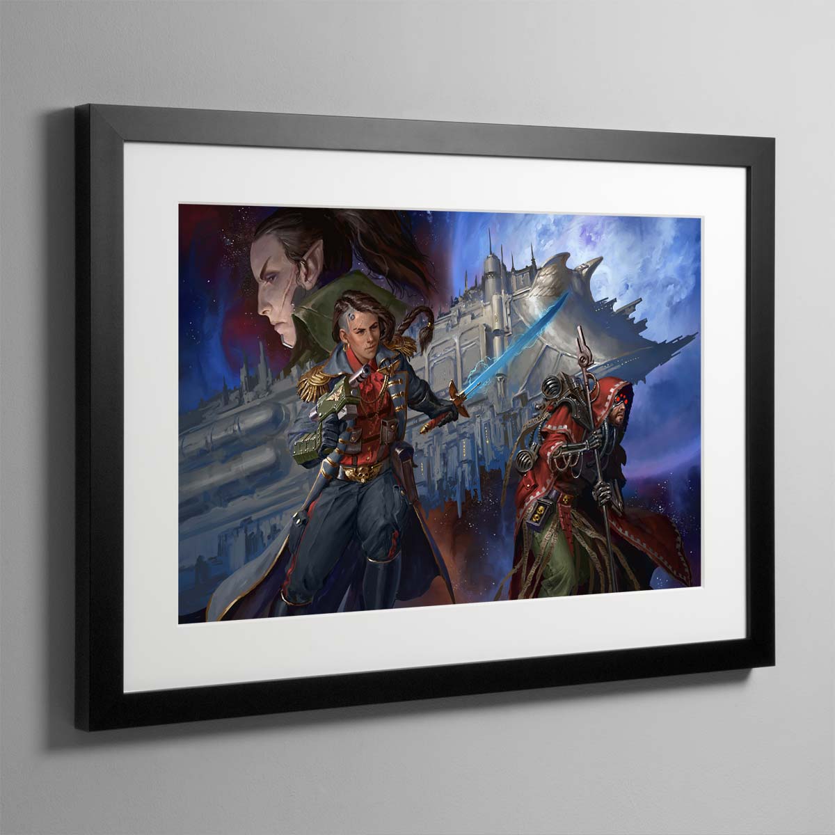 Corsair - The Face of the Void – Warhammer Art