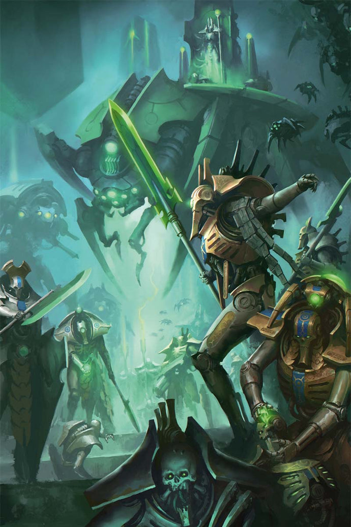 Court of the Phaeron Art Print – Warhammer 40K Collectible – Warhammer Art