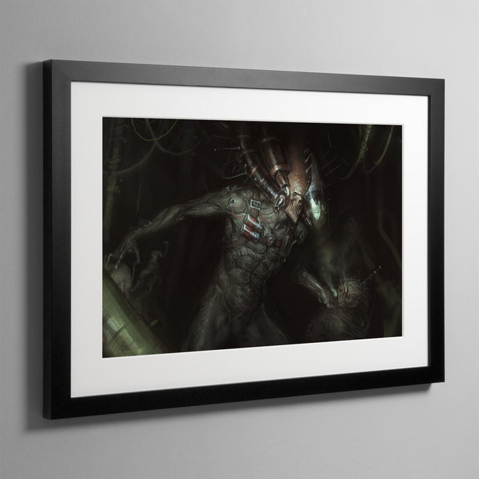 Culexus Assassin Art Print – Warhammer 40K Collectible – Warhammer Art