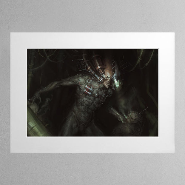 Culexus Assassin Art Print – Warhammer 40K Collectible – Warhammer Art