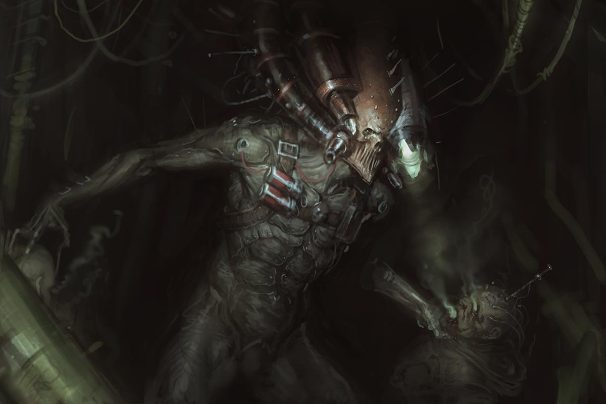 Culexus Assassin Art Print – Warhammer 40K Collectible – Warhammer Art