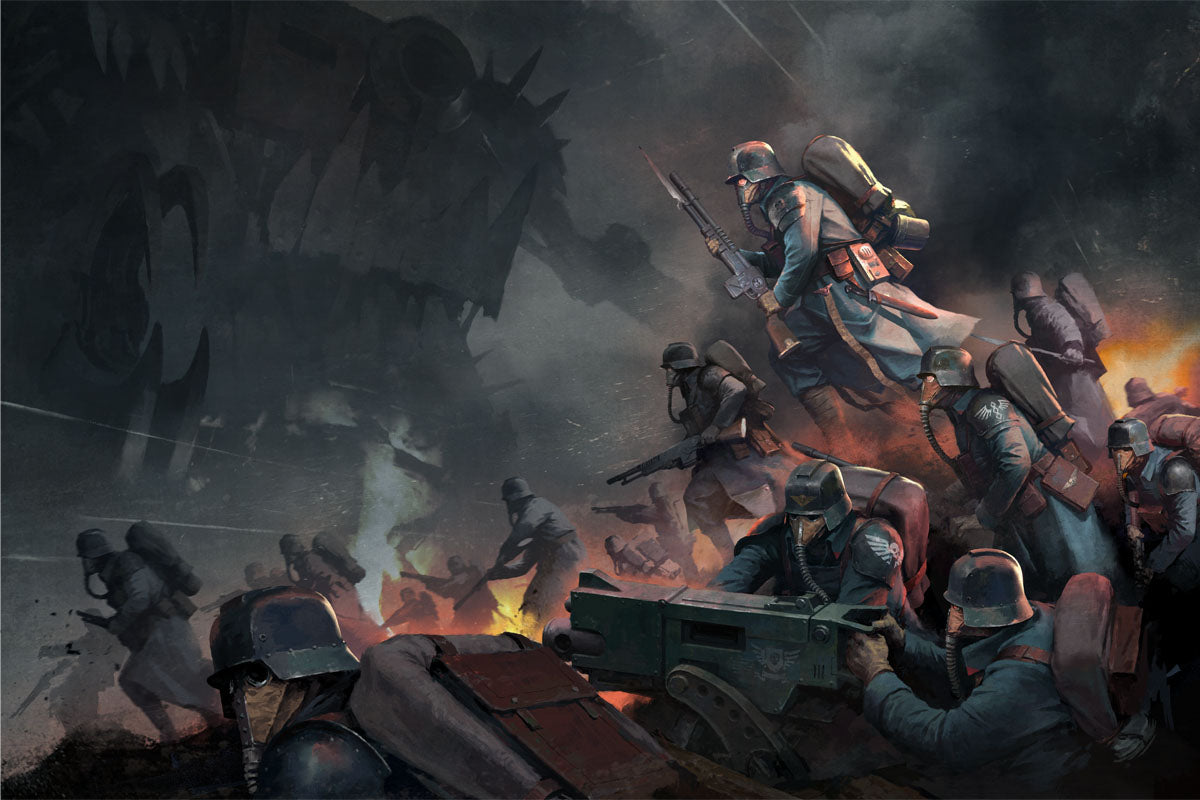 Death Korps of Krieg - Warhammer Art