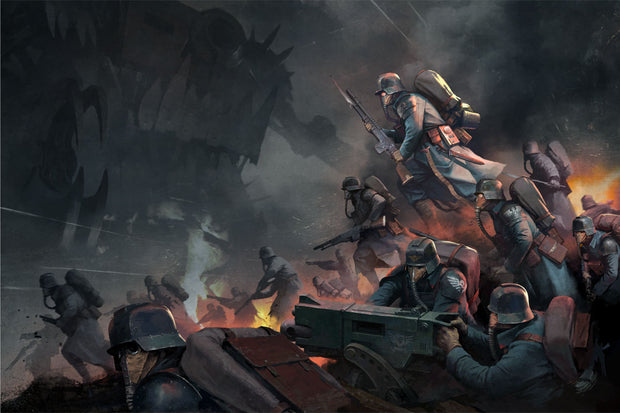 Death Korps of Krieg - Warhammer Art