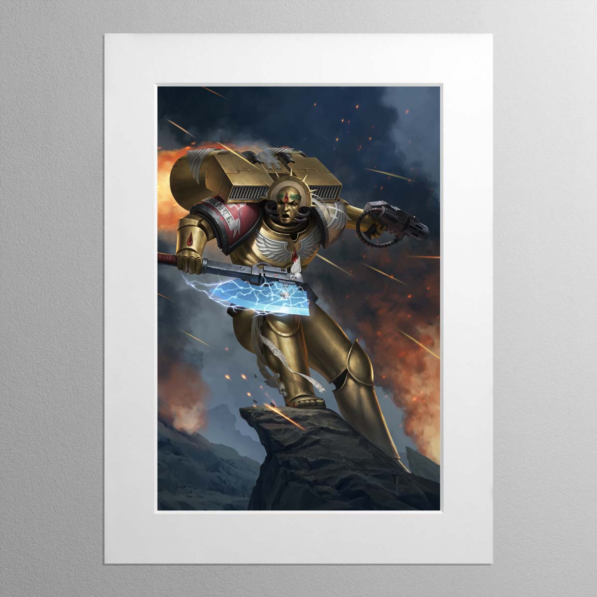 Dante Art Print – Warhammer 40K Collectible – Warhammer Art