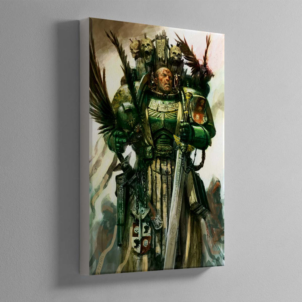 Dark Angel Art Commander Art Print – Warhammer 40K Collectible ...