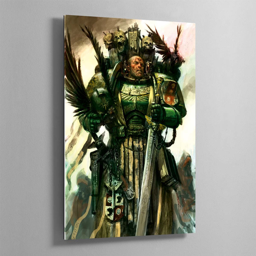 Dark Angel Art Commander Art Print – Warhammer 40K Collectible ...
