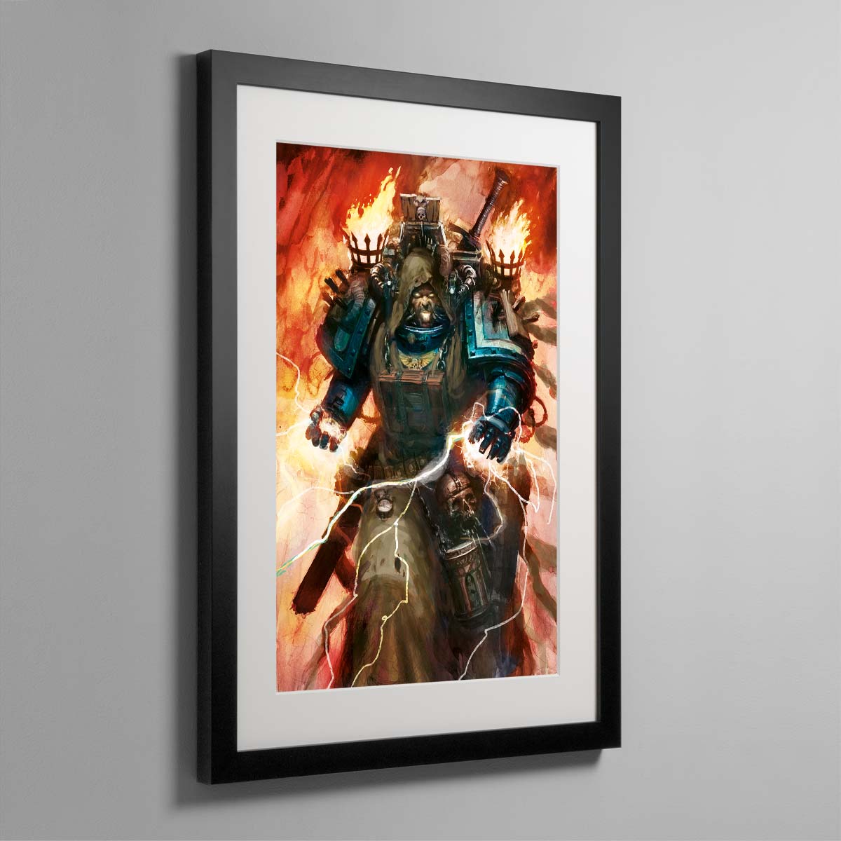 Dark Angel Librarian Art Print – Warhammer 40K Collectible – Warhammer Art
