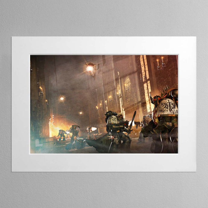 Descent Of Angels – Warhammer Art