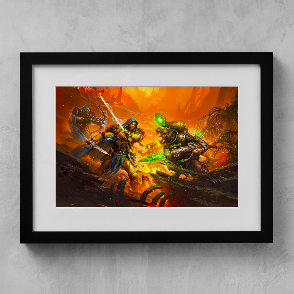 Embergard Art Print – Age of Sigmar Collectible – Warhammer Art