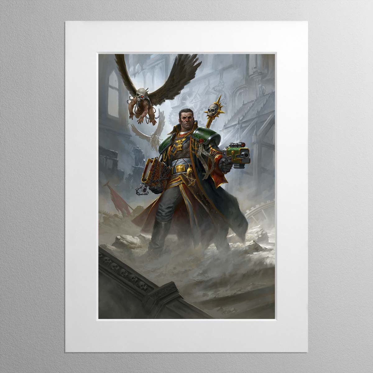 Eisenhorn - The Magos Art Print – Warhammer 40K Collectible – Warhammer Art