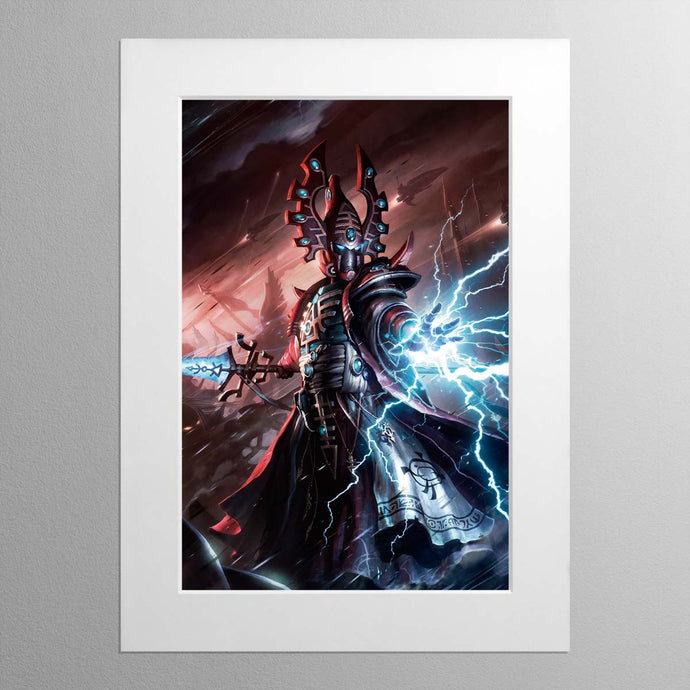 Eldar Farseer Art Print – Warhammer 40K Collectible – Warhammer Art