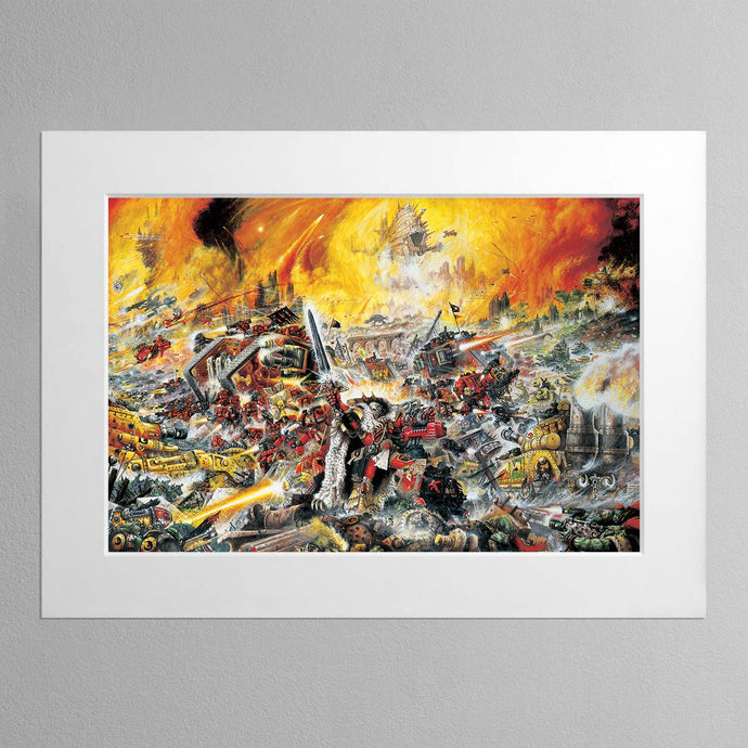 Epic 40,000 Cover Art Print – Warhammer 40K Collectible – Warhammer Art