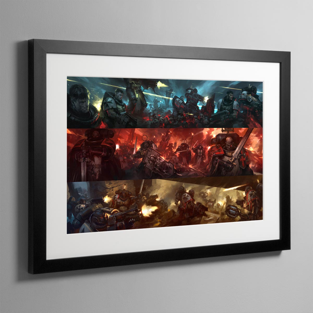 Eternal Crusade Art Print – Warhammer 40K Collectible – Warhammer Art