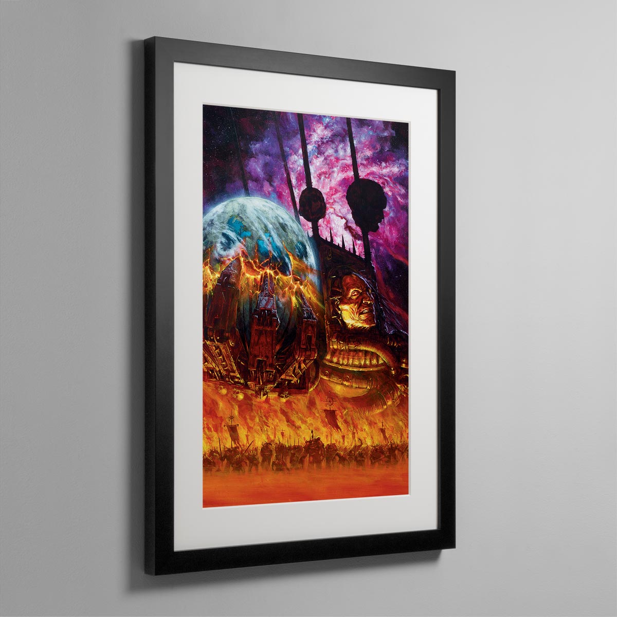 Eye of Terror Codex Cover Art Print – Warhammer 40K Collectible ...