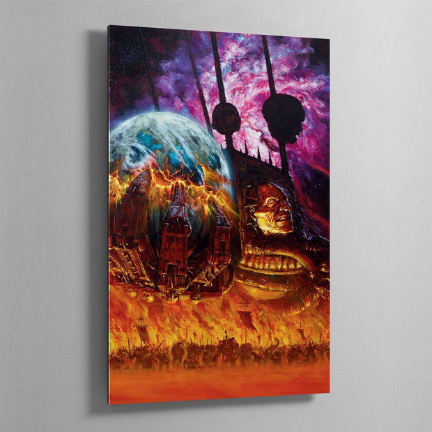 Eye of Terror Codex Cover Art Print – Warhammer 40K Collectible ...