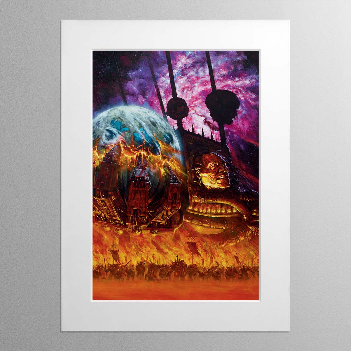 Eye of Terror Codex Cover Art Print – Warhammer 40K Collectible ...