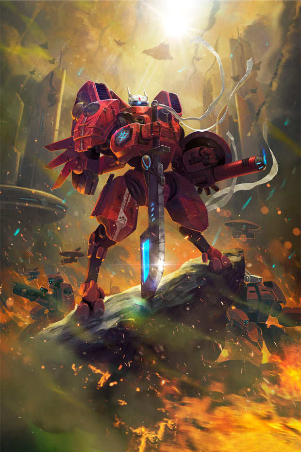 Farsight Blade of Truth Art Print – Warhammer 40K Collectible ...