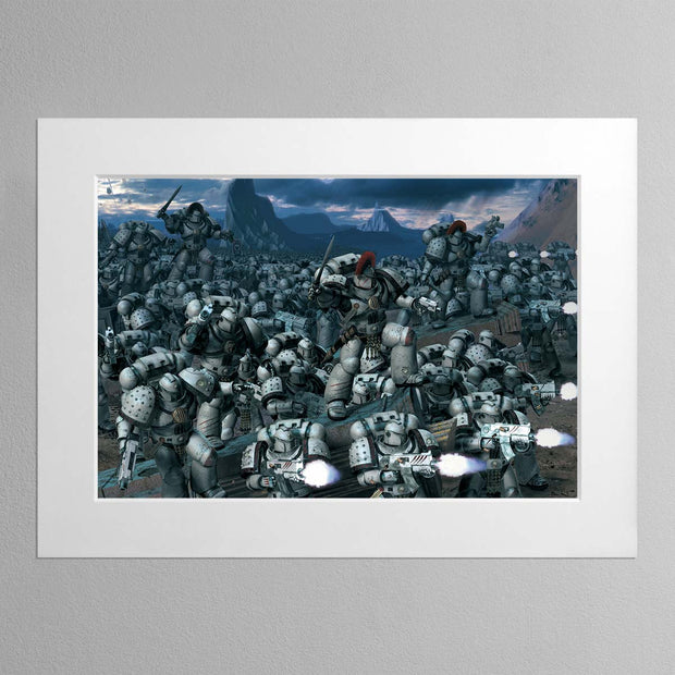 False Gods Art Print – The Horus Heresy Collectible – Warhammer Art