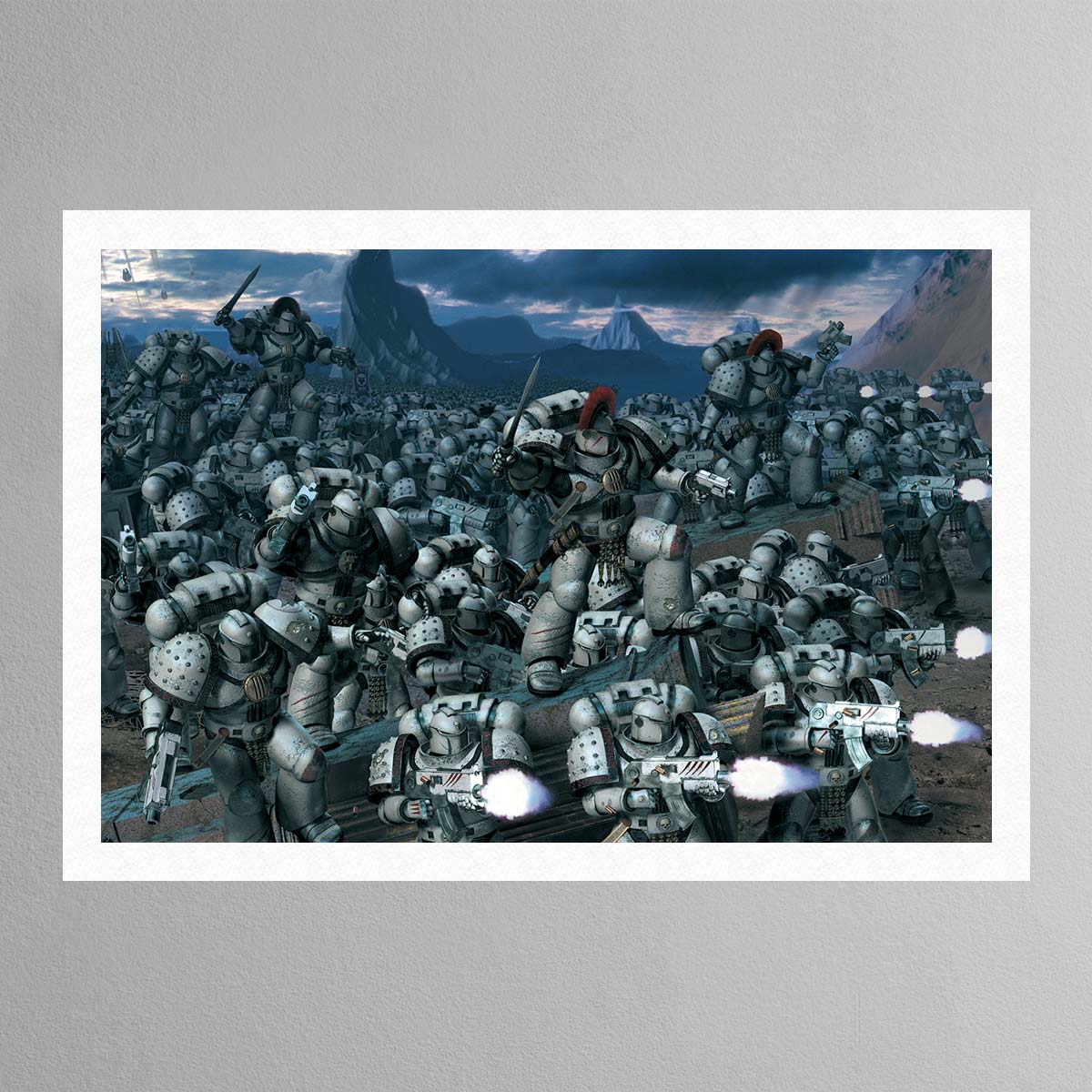 False Gods Art Print – The Horus Heresy Collectible – Warhammer Art