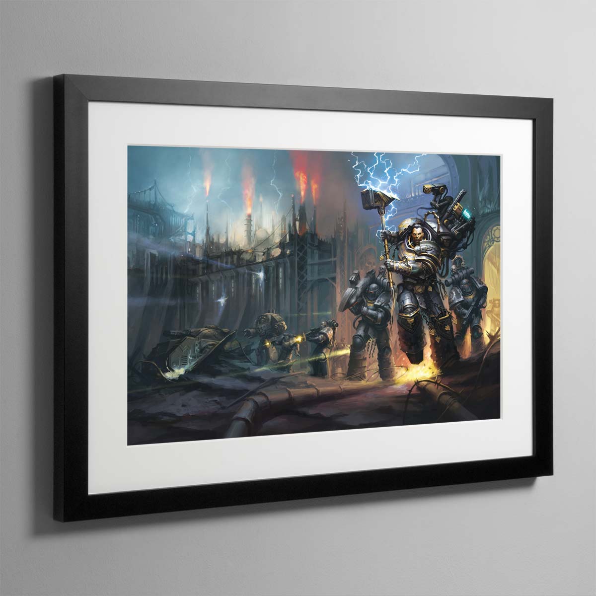 Ferrus Manus - Gorgon of Medusa Art Print – The Horus Heresy ...