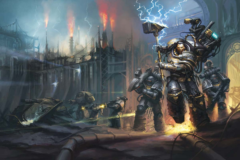 Ferrus Manus - Gorgon of Medusa Art Print – The Horus Heresy ...