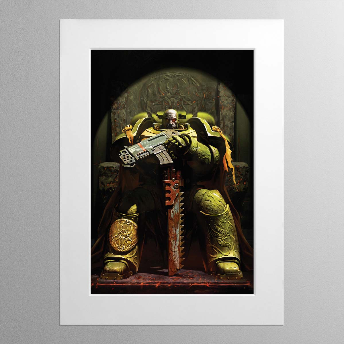 Firedrake Art Print – Warhammer 40K Collectible – Warhammer Art