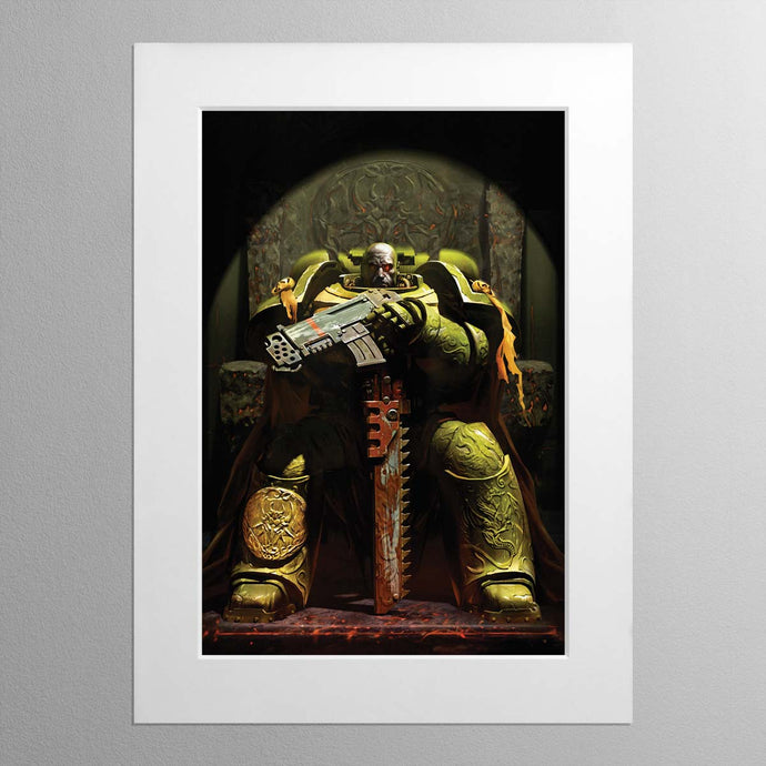 Firedrake Art Print – Warhammer 40K Collectible – Warhammer Art