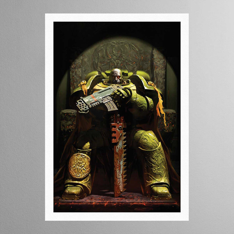 Firedrake Art Print – Warhammer 40K Collectible – Warhammer Art