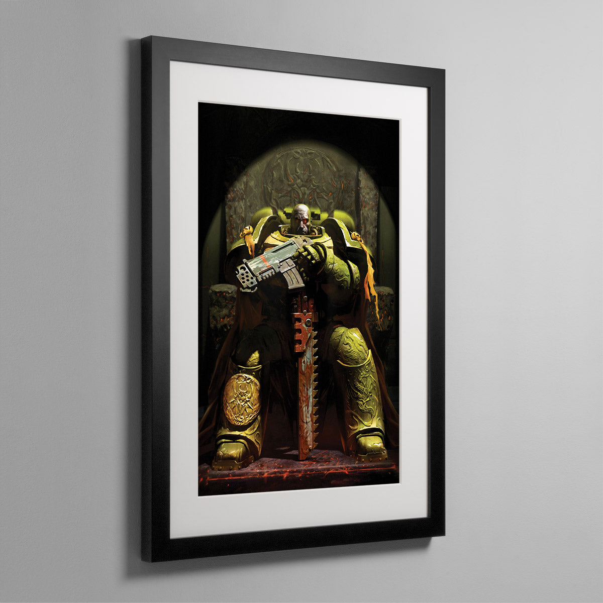 Firedrake Art Print – Warhammer 40K Collectible – Warhammer Art
