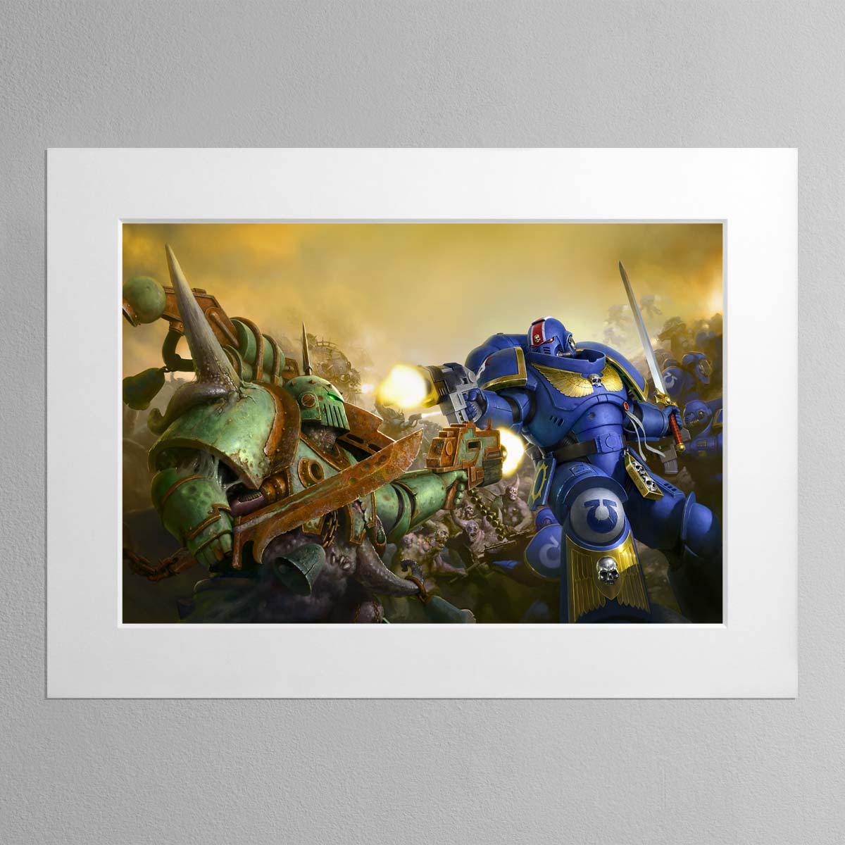 First Strike Art Print – Warhammer 40K Collectible – Warhammer Art