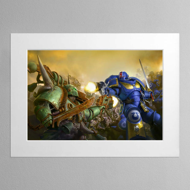 First Strike Art Print – Warhammer 40K Collectible – Warhammer Art