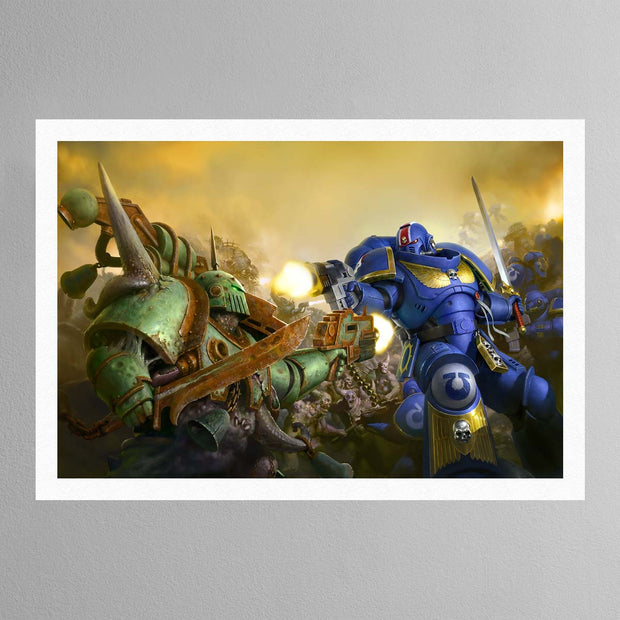 First Strike Art Print – Warhammer 40K Collectible – Warhammer Art