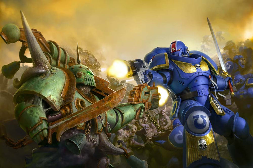 First Strike Art Print – Warhammer 40K Collectible – Warhammer Art