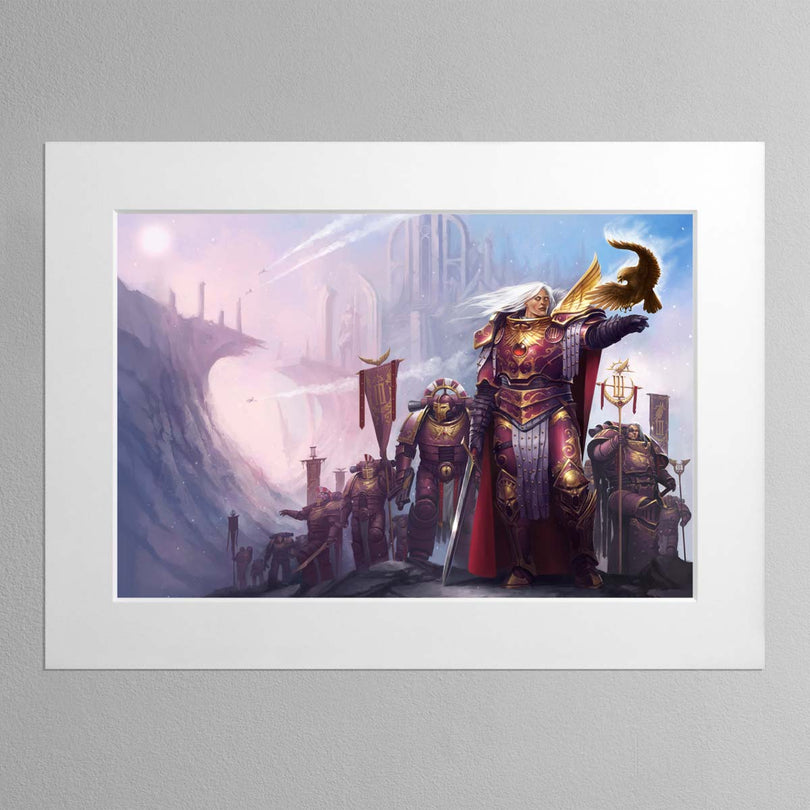 Fulgrim - The Palatine Phoenix Art Print – The Horus Heresy – Warhammer Art