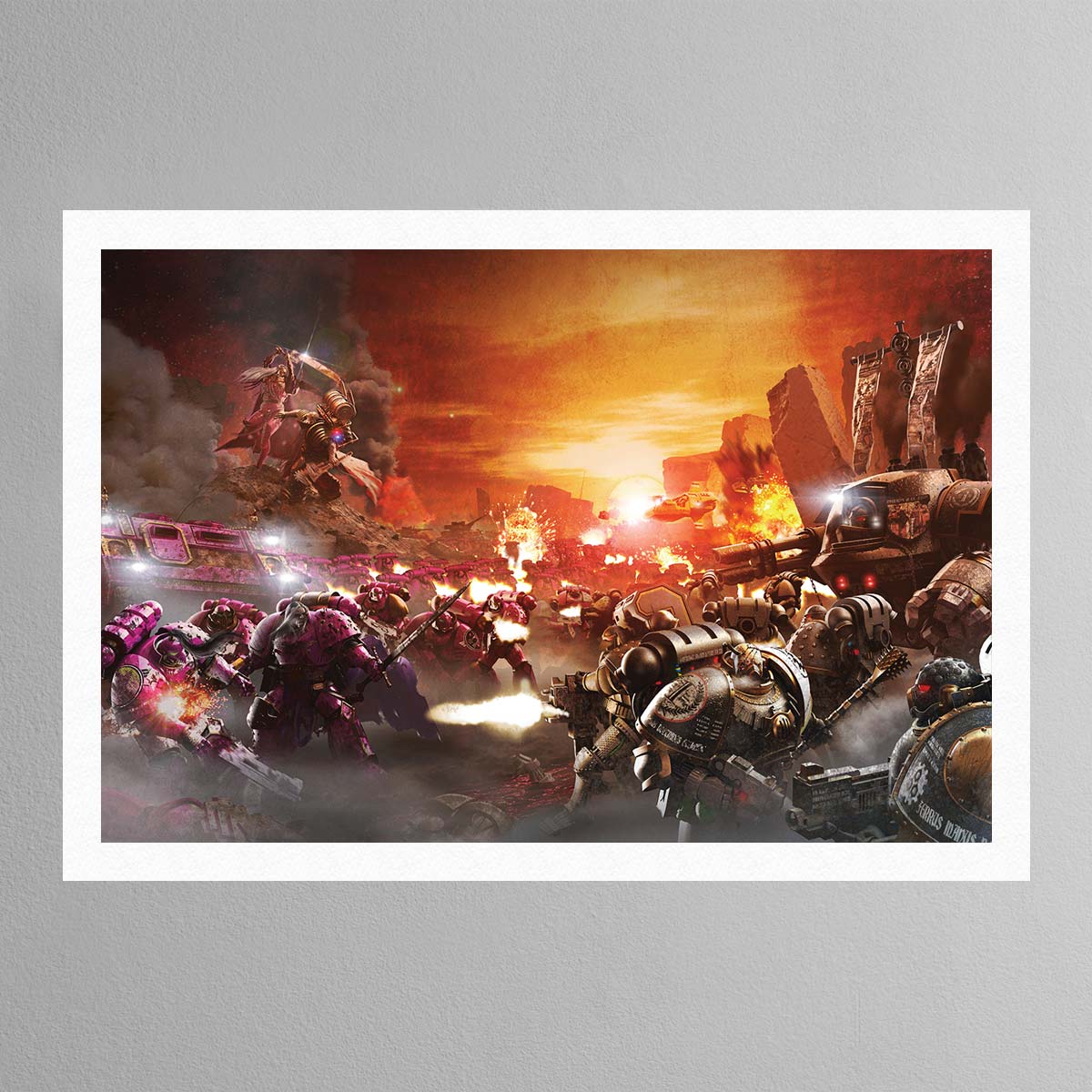 Fulgrim - Visions of Treachery Art Print – The Horus Heresy – Warhammer Art
