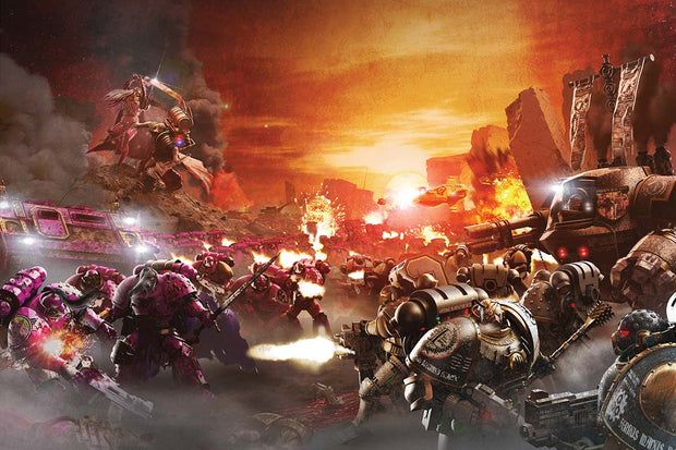 Fulgrim - Visions of Treachery Art Print – The Horus Heresy – Warhammer Art