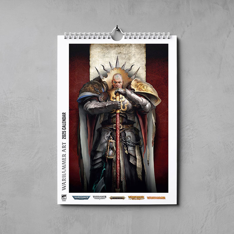 Custom Warhammer Art Calendar – Start Any Month